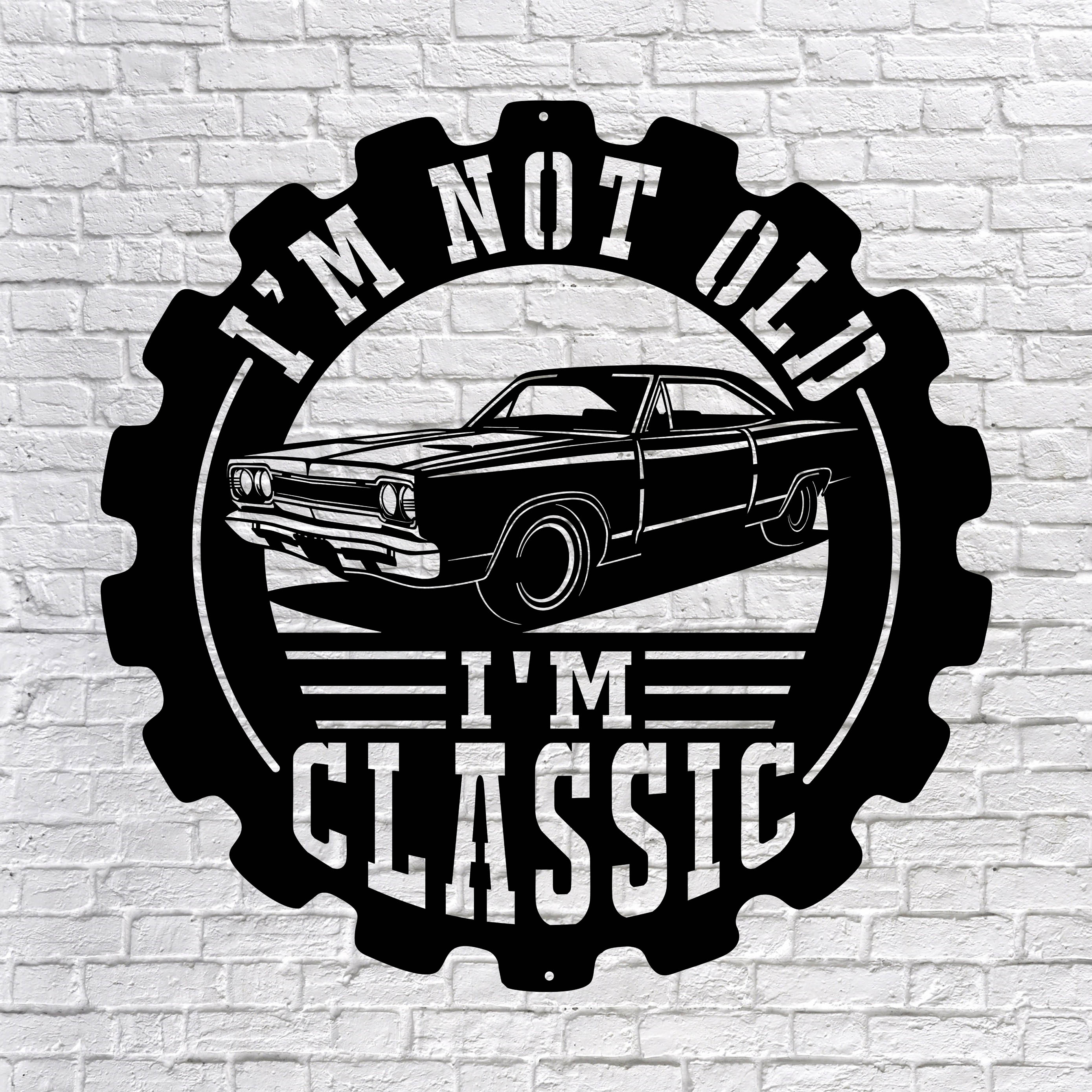 Classic Car Metal Signs For Dad & Grandpa – Cartba